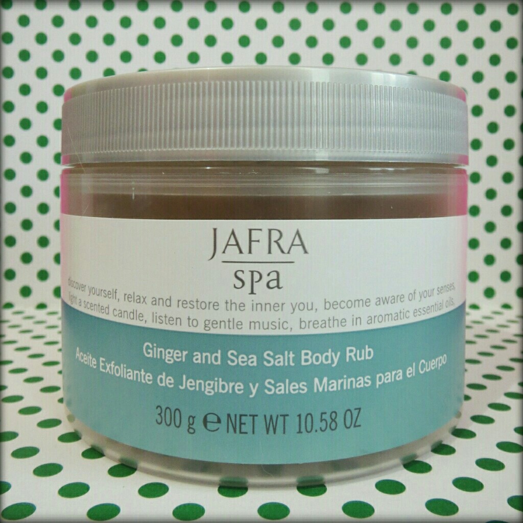 REVIEW: Jafra Spa Ginger and Sea Salt Body Rub – Jnynita.com